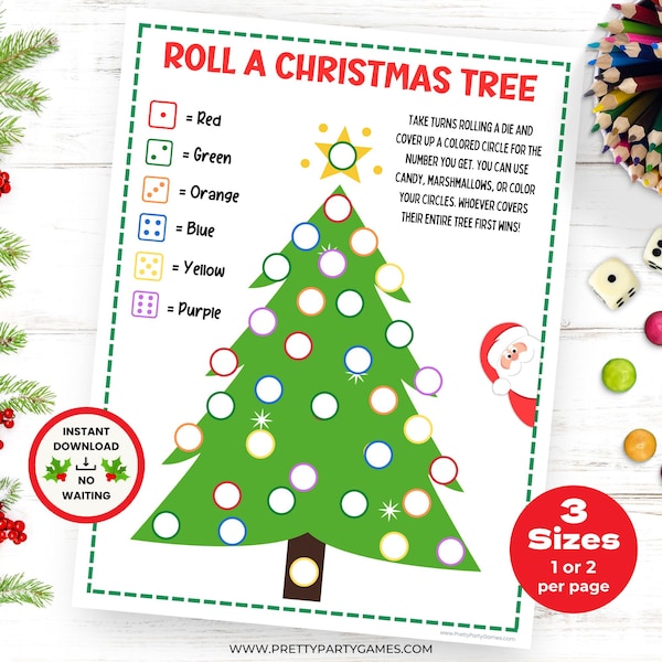 Dice Game Christmas - Etsy