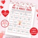 Valentines Day Mix & Mingle Bingo, Fun Valentines Party Games ...