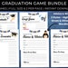 Graduation Game Bundle, 2024 Graduation Party Games, Printable ...