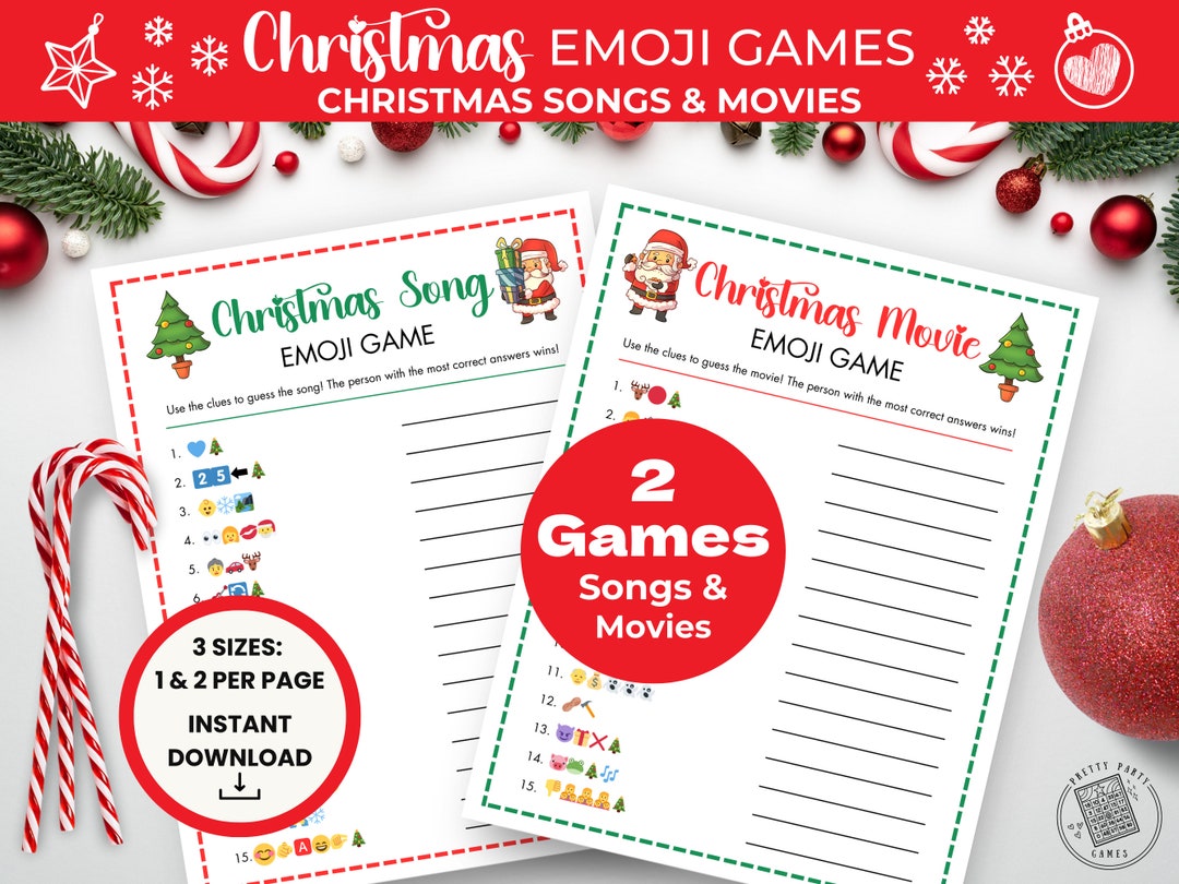 Christmas Emoji Games, Christmas Movie Emoji Game & Christmas Song ...