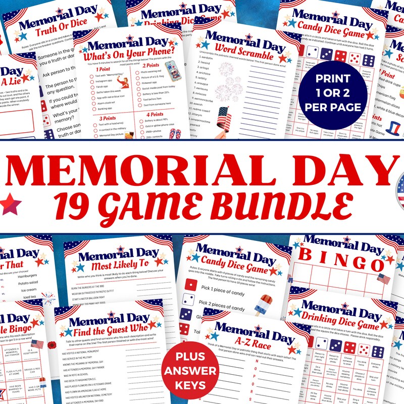 PrettyPartyGames - Etsy