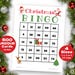 500 Christmas Bingo Cards With Numbers, Fun Christmas Bingo Game for ...