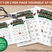 Bingo for Football Watch Party, 50 Printable Football Bingo Cards ...