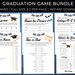Graduation Game Bundle, 2024 Graduation Party Games, Printable ...