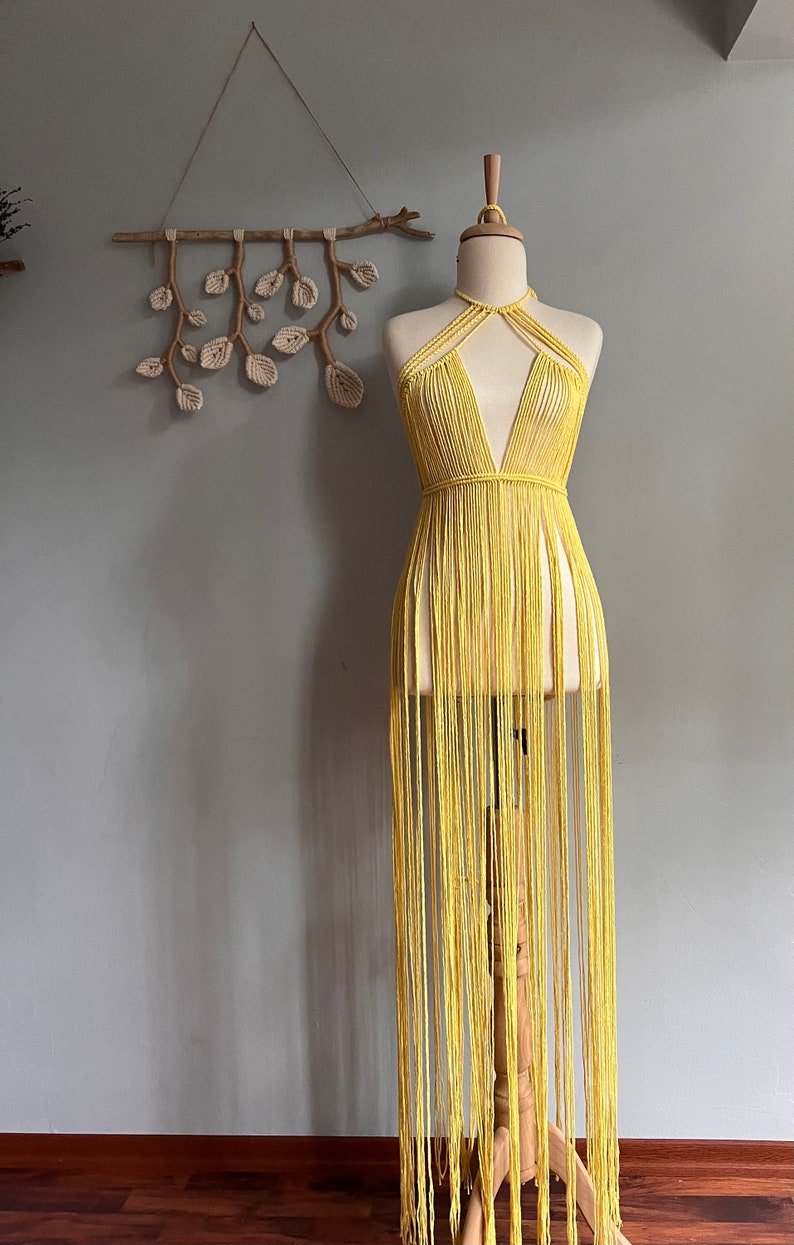 Macrame Dress, Festival Dress, Hippie Dress, Beach Dress, Beach Party ...