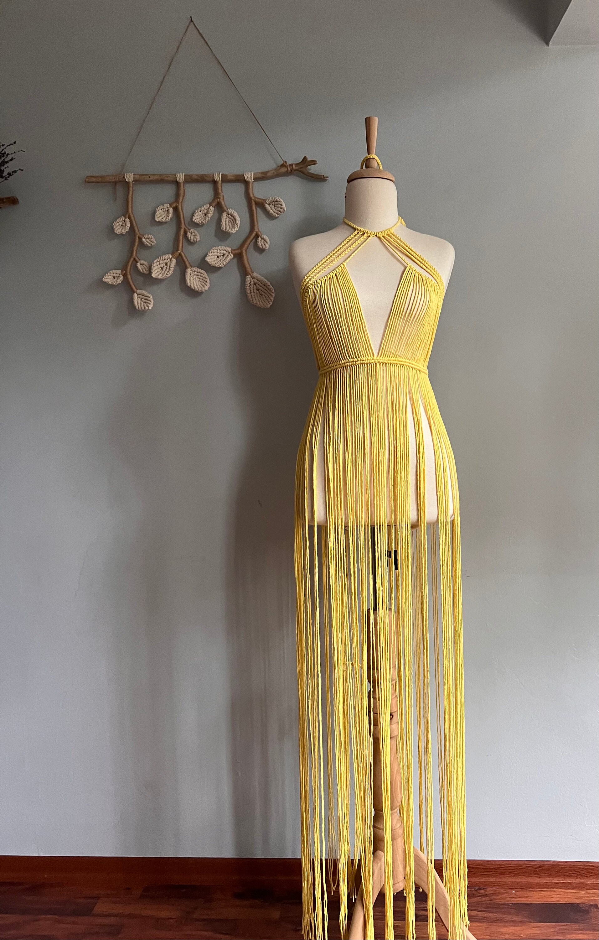 Macrame Dress, Festival Dress, Hippie Dress, Beach Dress, Beach Party ...