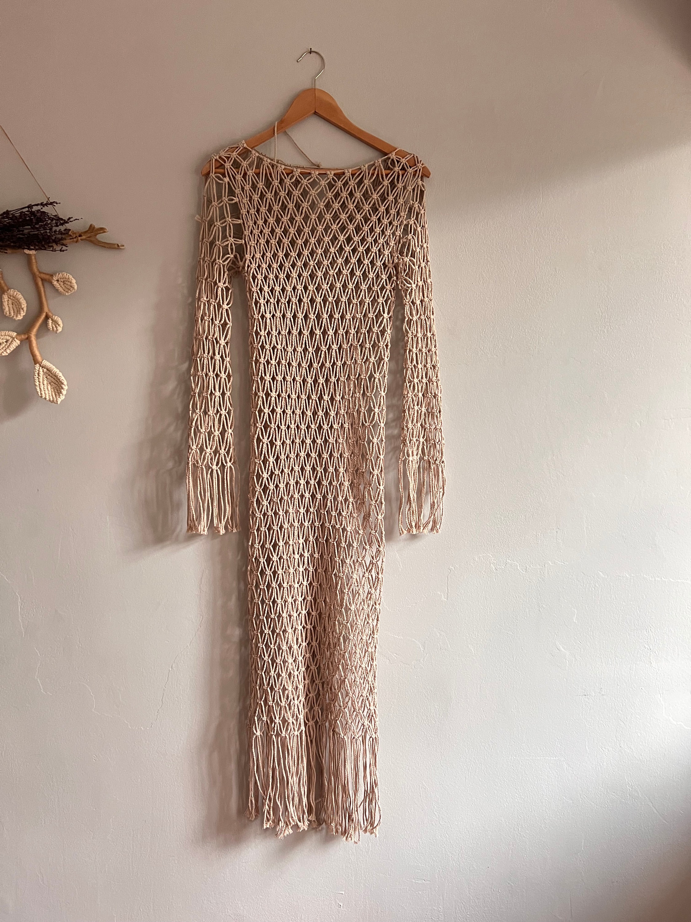 Macrame Beach Dress, Beach Cover Up, Festival Clothing, Beach Party ...