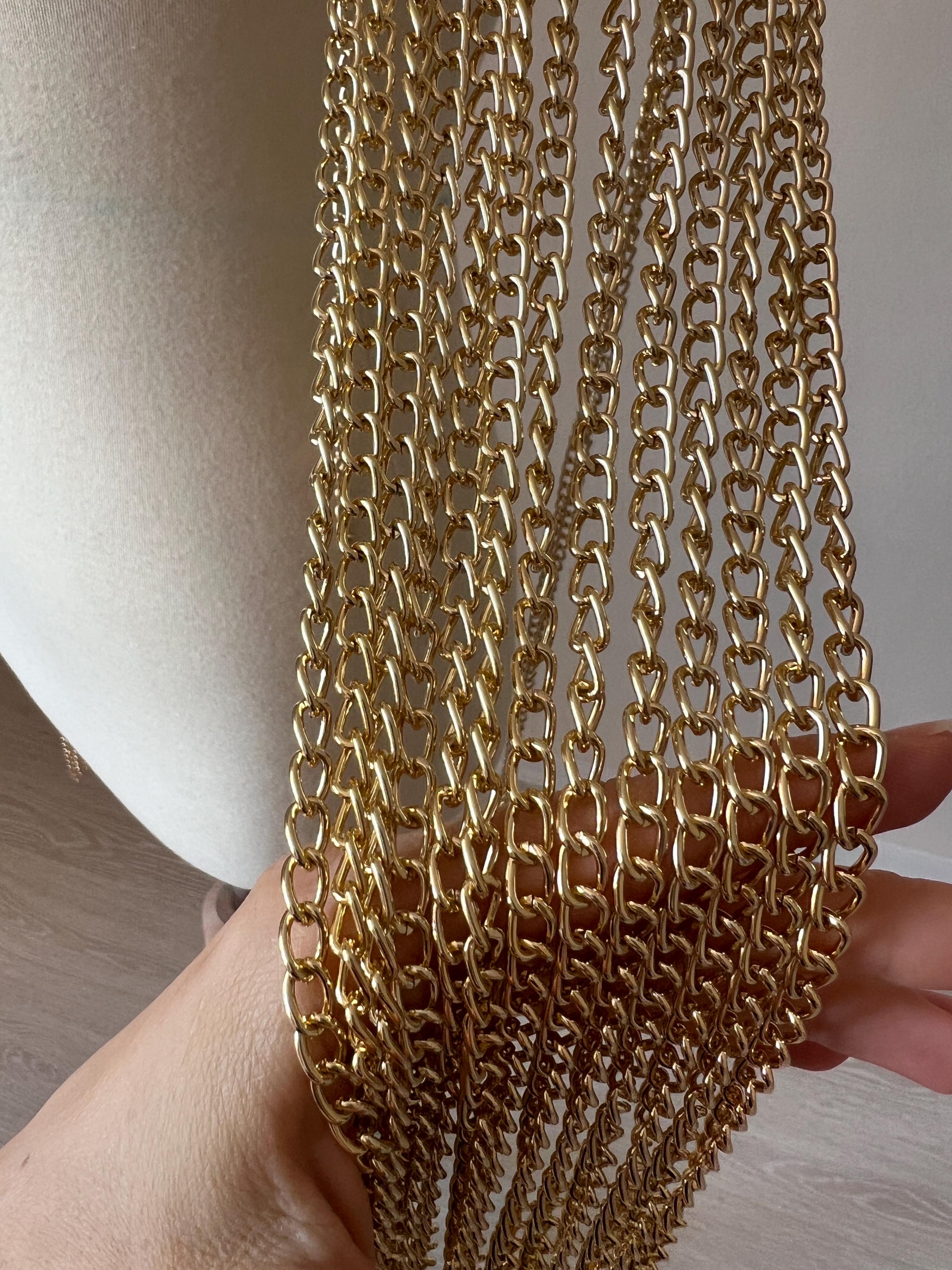 Gold Shoulder Chain Accessory – Costume, Party, Festival, Stage Wear ...