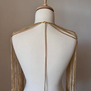 Gold Shoulder Chain Accessory – Costume, Party, Festival, Stage Wear ...