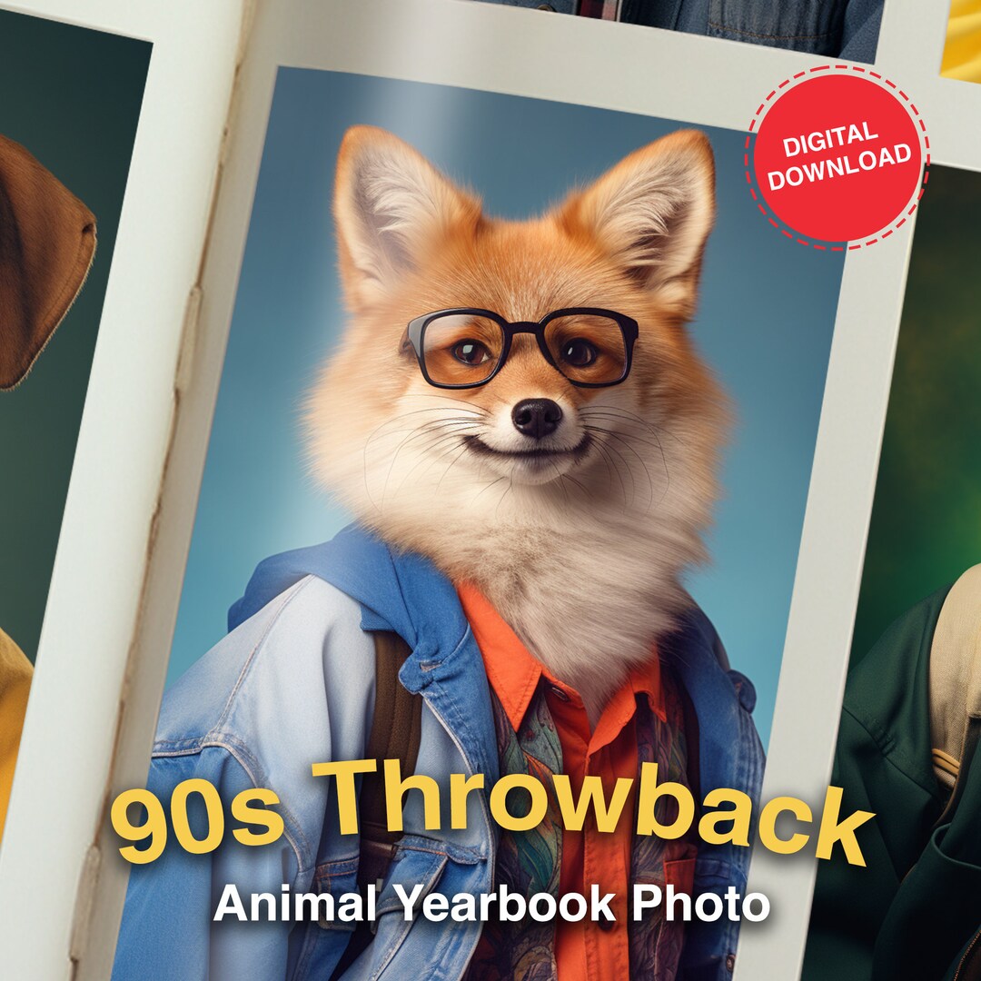 90s Throwback, Fox High School Yearbook Portrait, Pet Lovers, Old ...