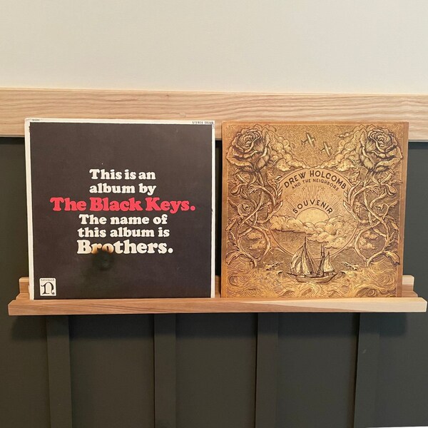 Vinyl Record Display - Etsy