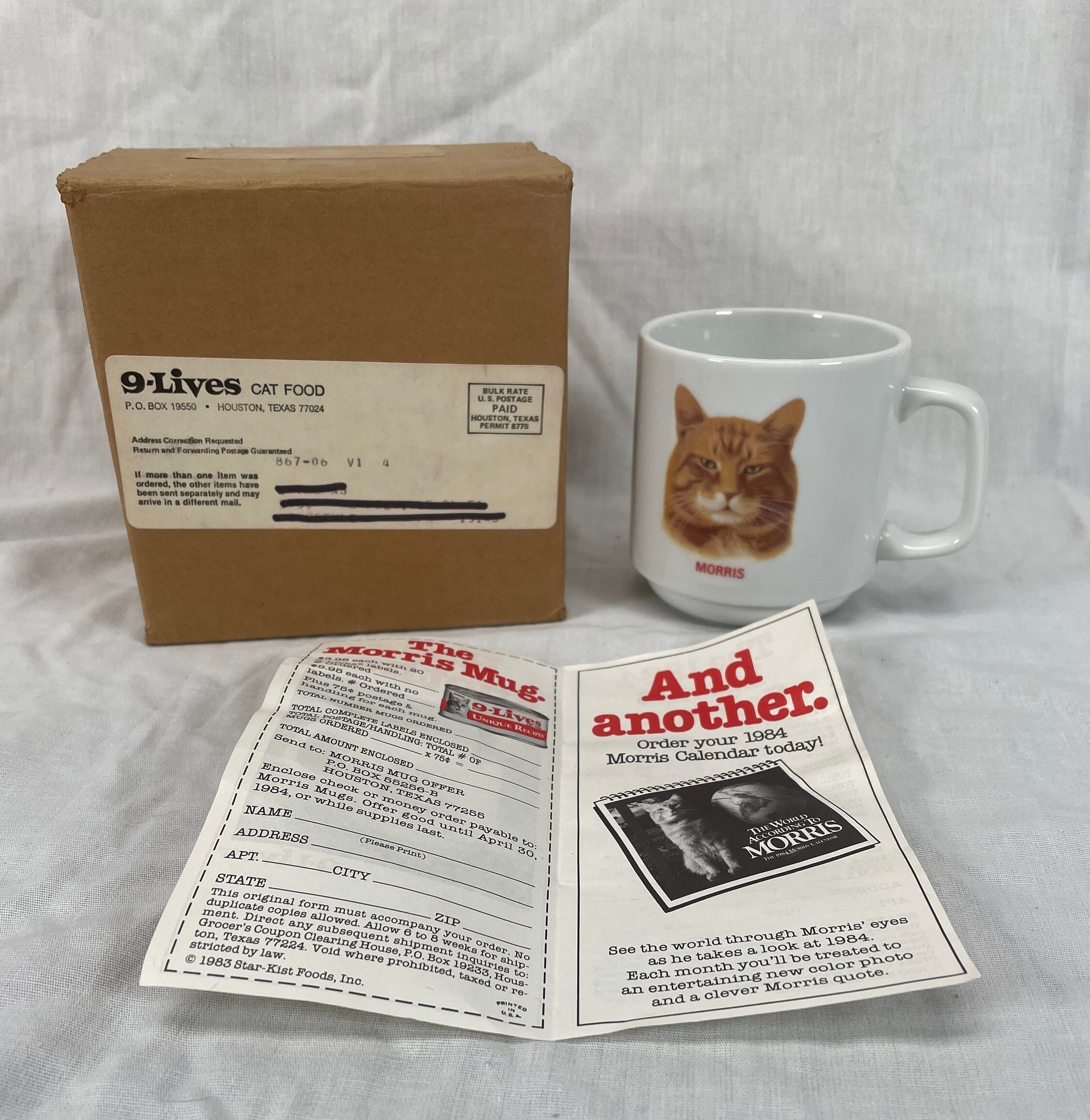 Morris The Cat 9 Lives