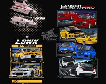 JDM Tshirt Design PNG, Cars Graphic, Tshirt Digital File, Clothing ...