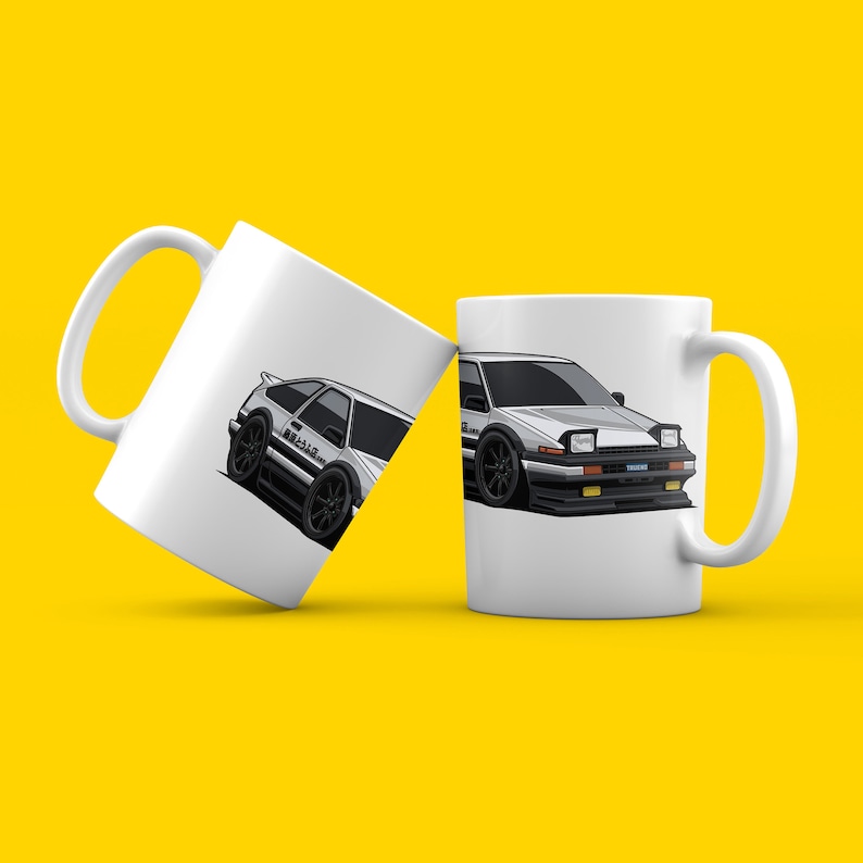 Vector Car, JDM Artwork, Graphic, Initial D, Initial D JDM, Cartoon Car ...