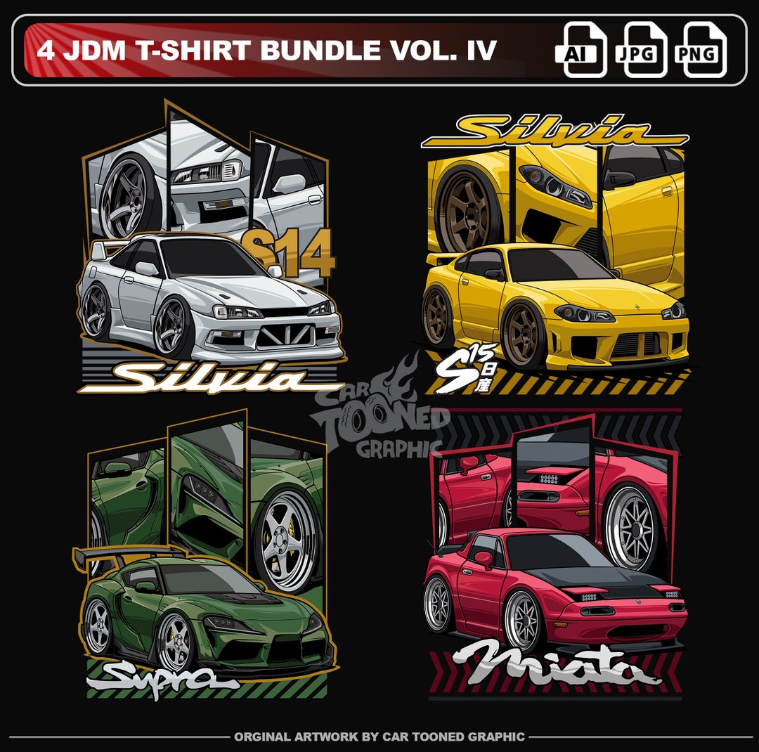 JDM Tshirt Design PNG, Cars Graphic, Tshirt Digital File, Clothing ...