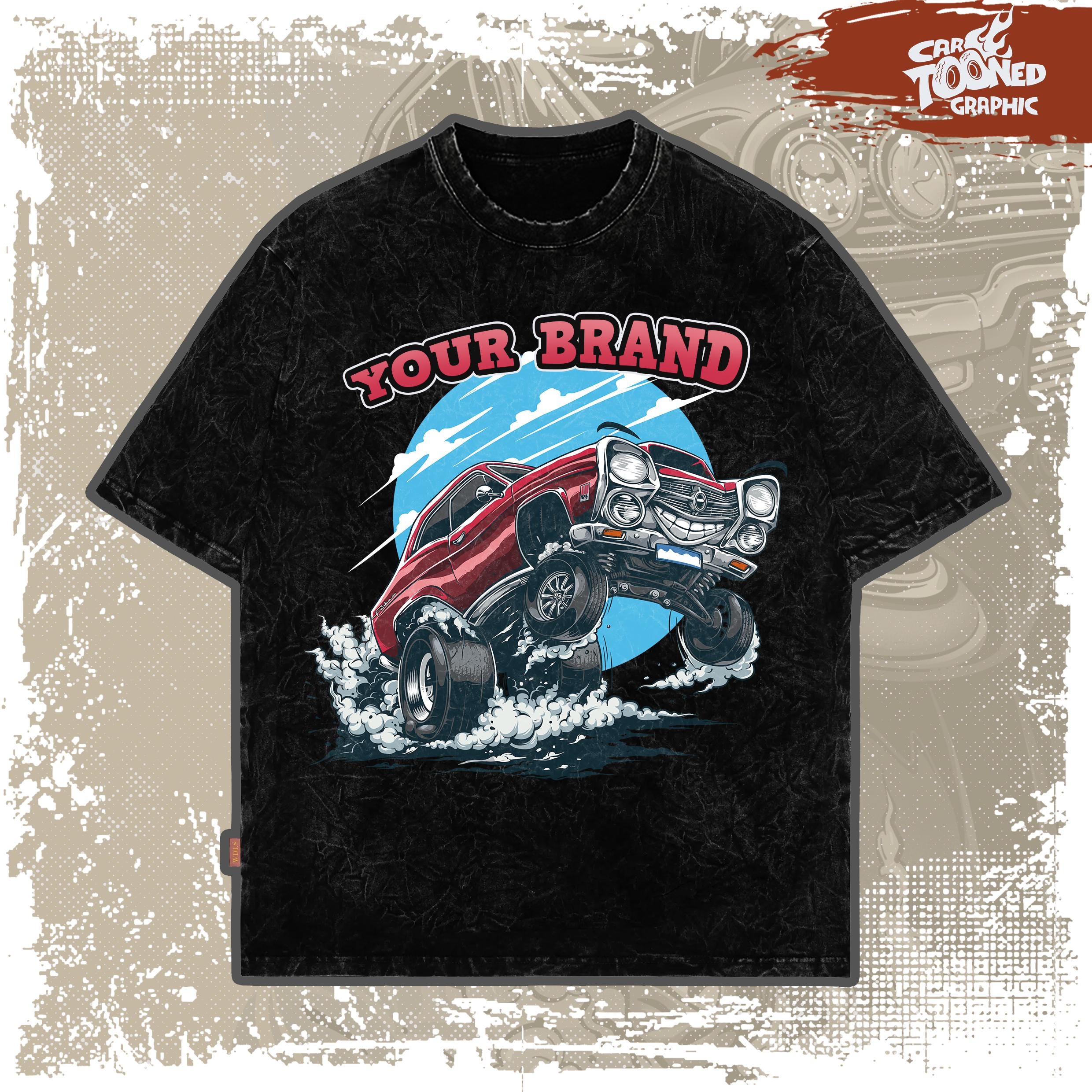 Hotroad Car Tshirt Design PNG, Vintage Car, Muscle Car, Tshirt Digital ...