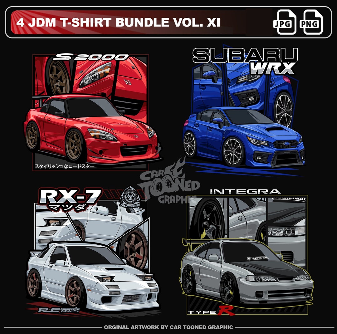 JDM Tshirt Design PNG, Cars Graphic, Tshirt Digital File, Clothing Design, Urban Sublimation ...