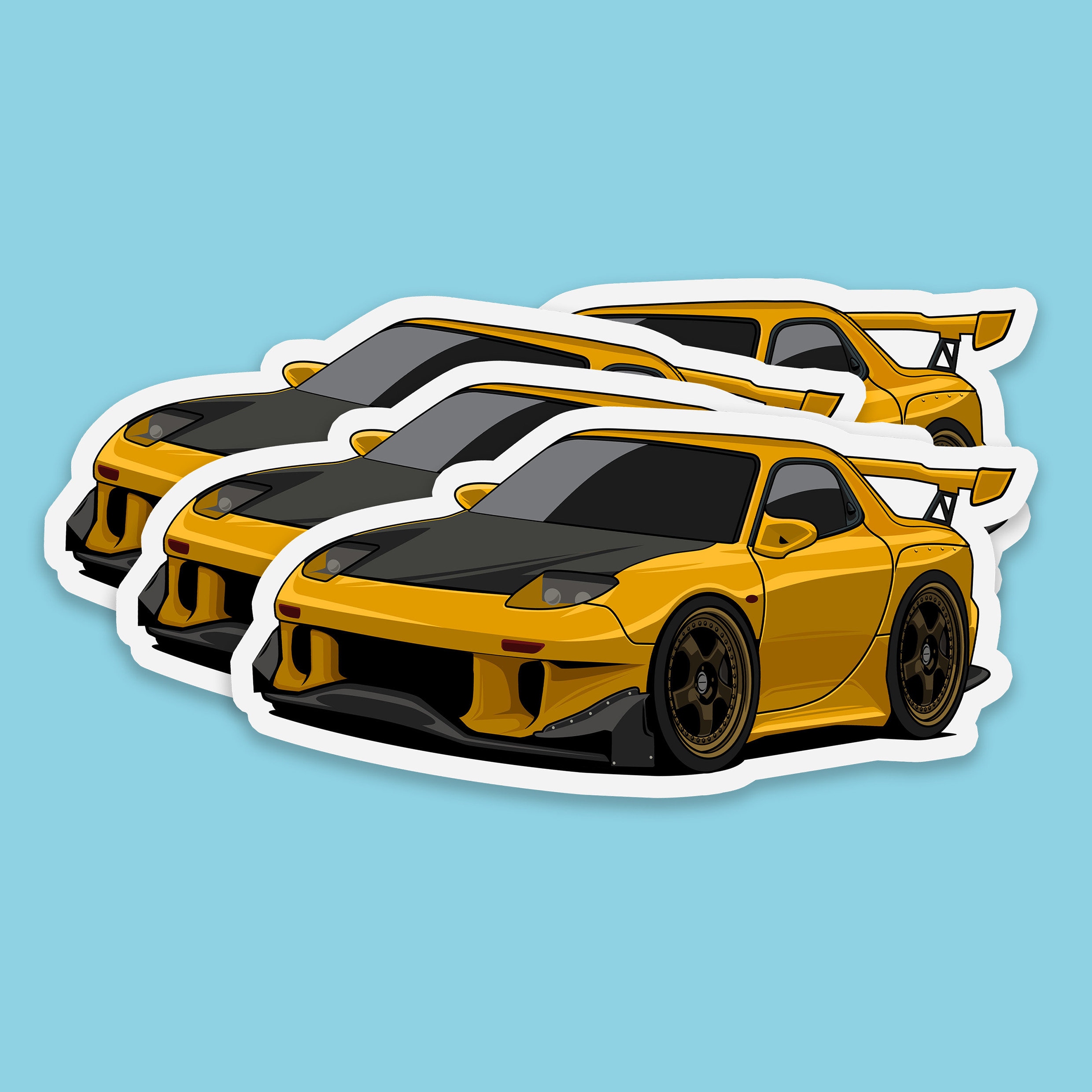 Vector Car, JDM Artwork, Graphic, Initial D, Initial D JDM, Cartoon Car ...