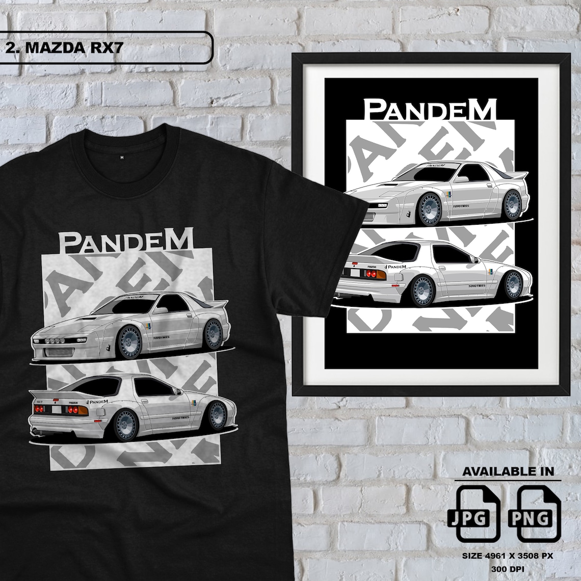 JDM Tshirt Design PNG, Cars Graphic, Tshirt Digital File, Clothing ...