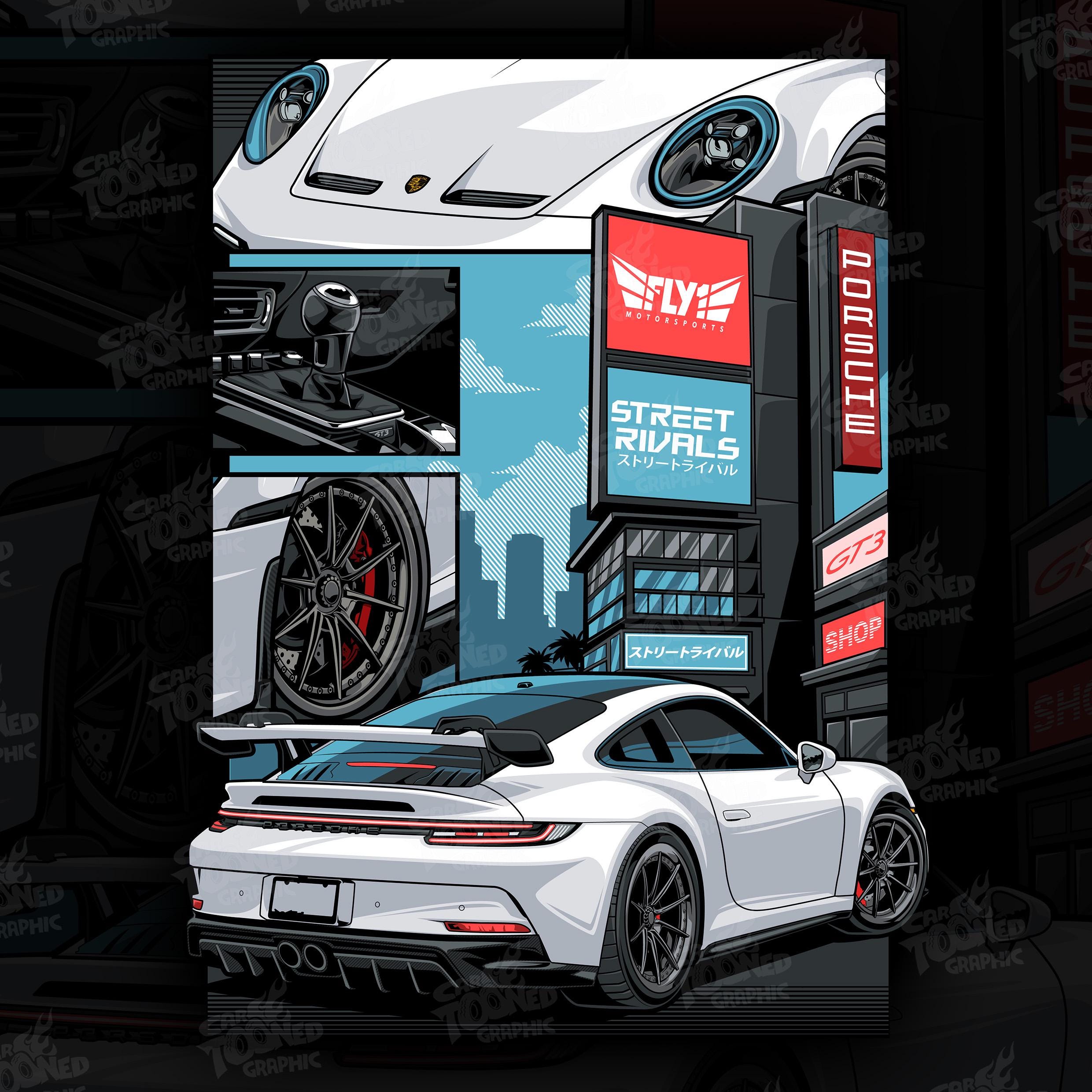 Costume Car Graphic Illustration, Vector Car Illustration, Automotive ...