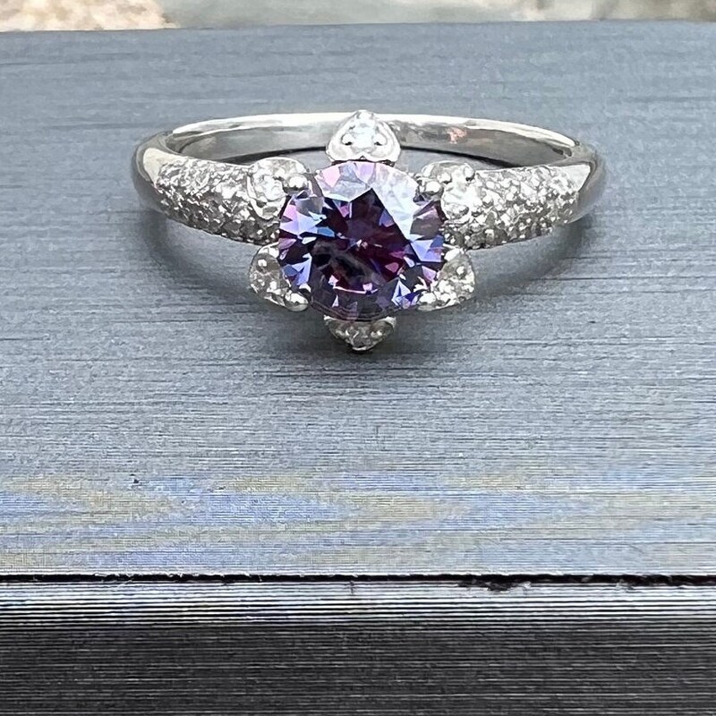 Purple Engagement Rings - Etsy