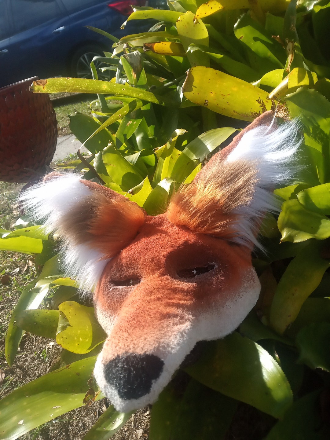 Red Fox Therian Mask - Etsy