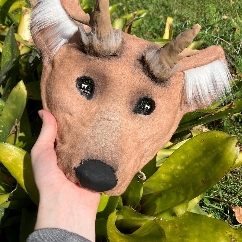 Therian Deer Mask - Etsy