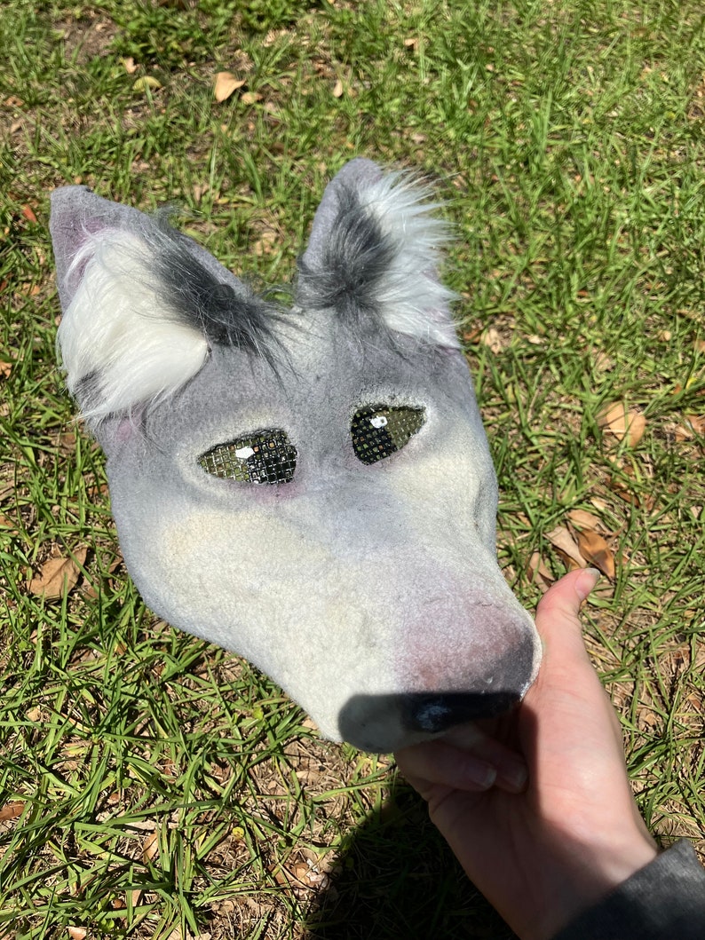 Northern Wolf Therian Mask - Etsy