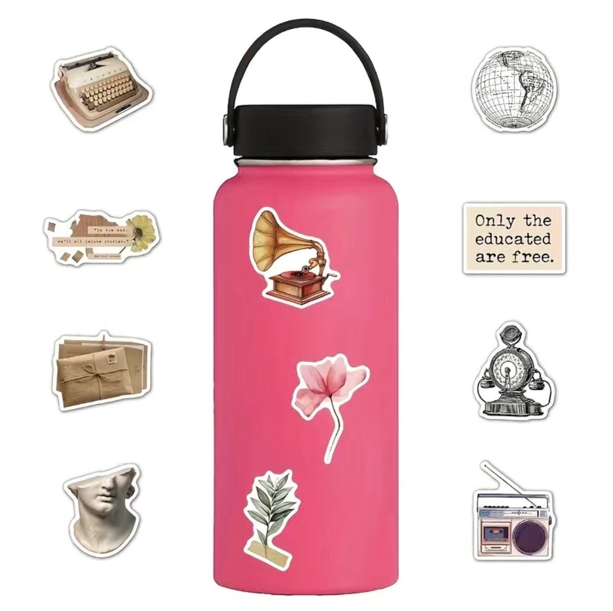 Vintage Vinyl Stickers / Cute Aesthetic Preppy Stickers for - Etsy