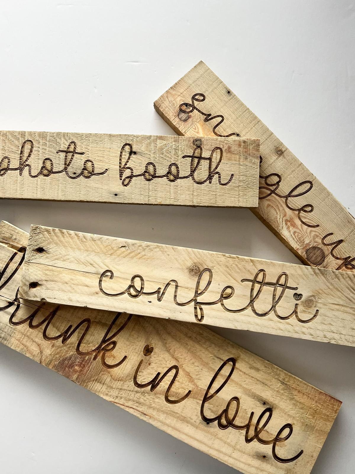 Customizable Reclaimed Wood Wedding Sign Personalized Rustic Decor for ...