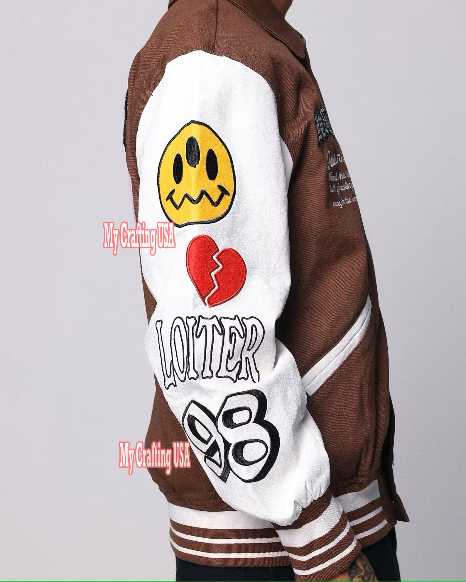 High Quality Varsity Jacket custom Varsity Jacket With Embroidery ...