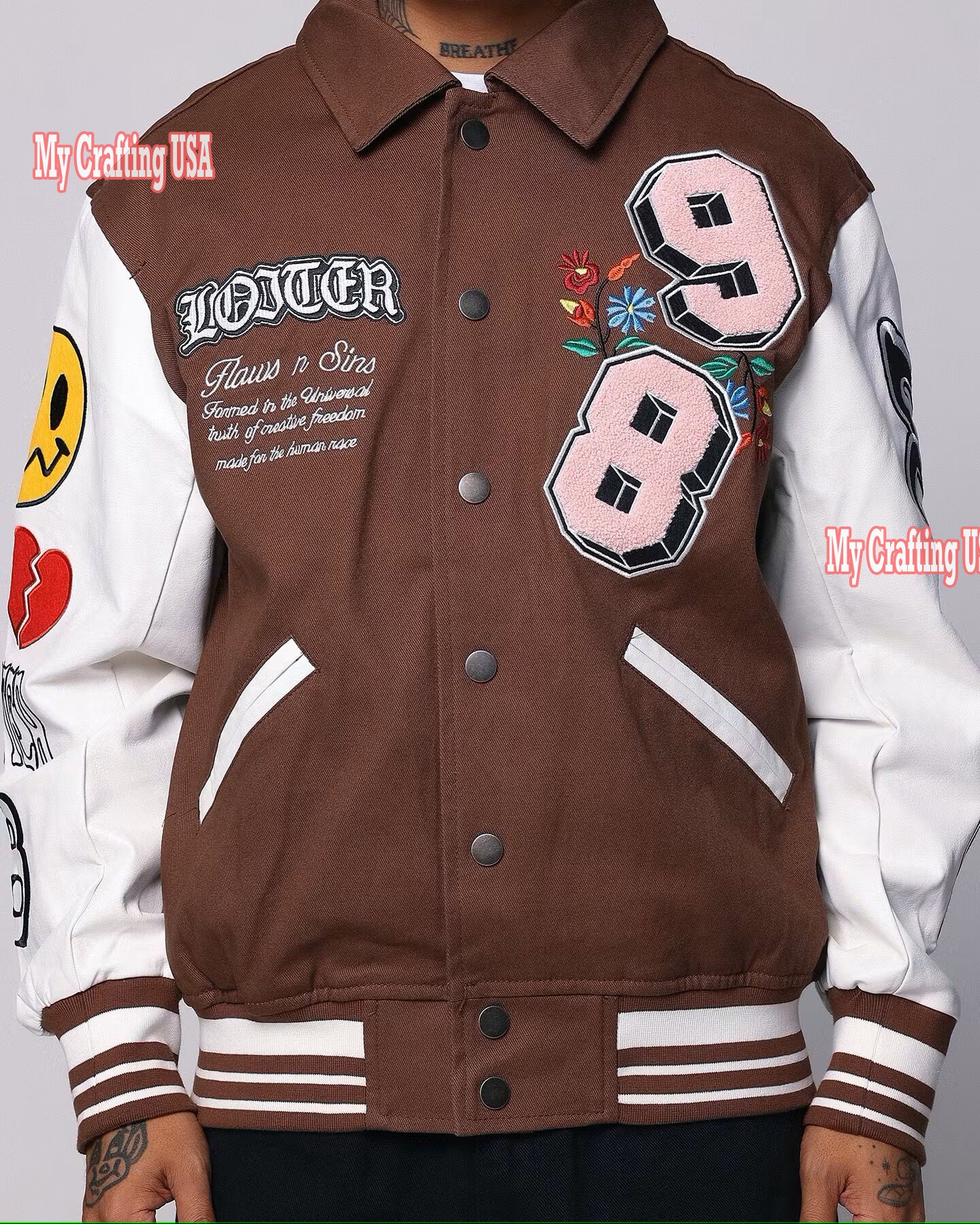 High Quality Varsity Jacket custom Varsity Jacket With Embroidery ...