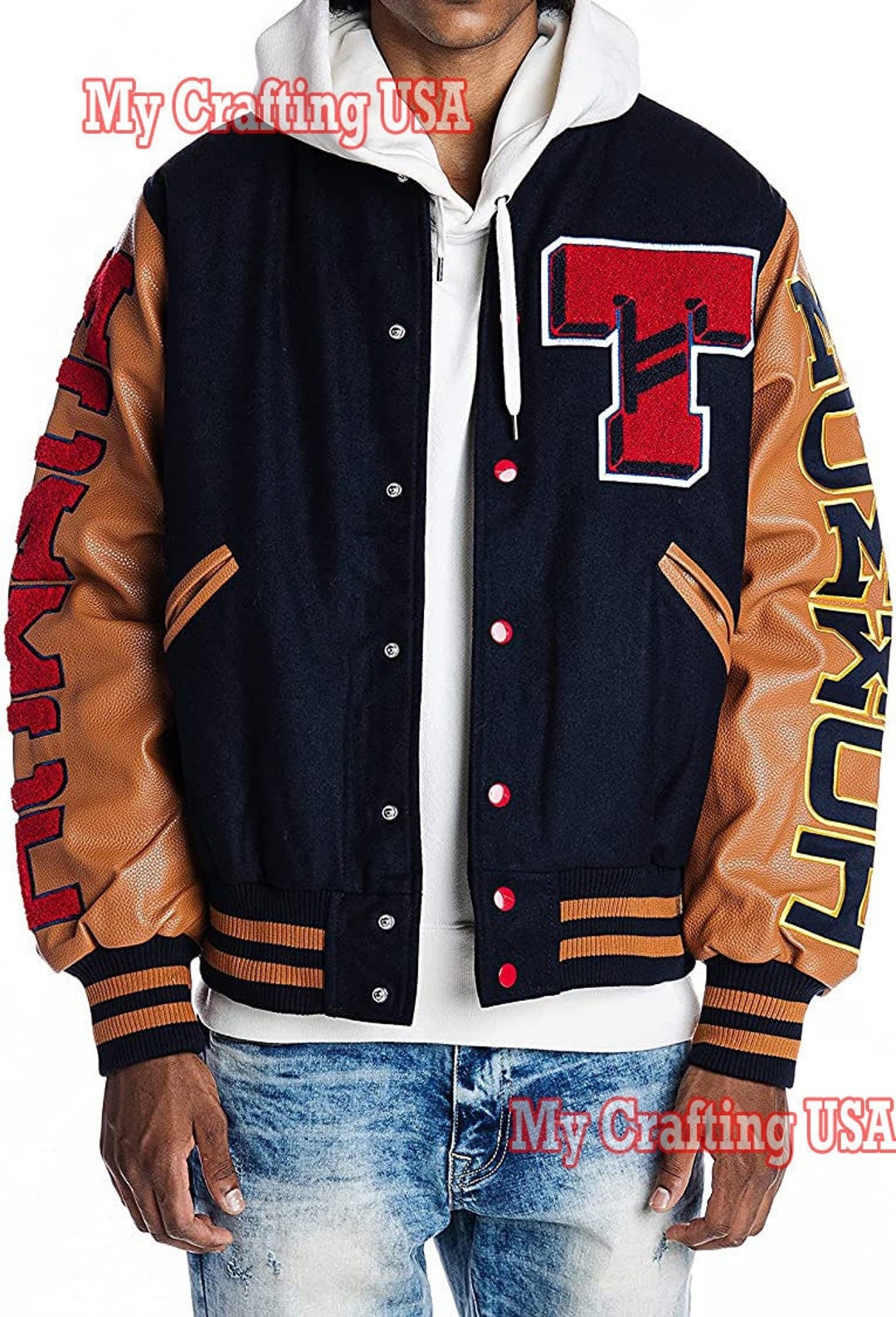 High Quality Varsity Jacket Custom Varsity Jacket With - Etsy