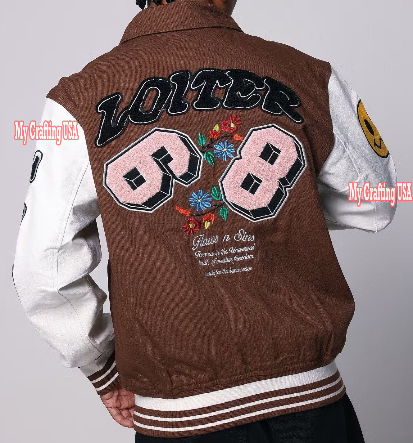 High Quality Varsity Jacket custom Varsity Jacket With Embroidery ...