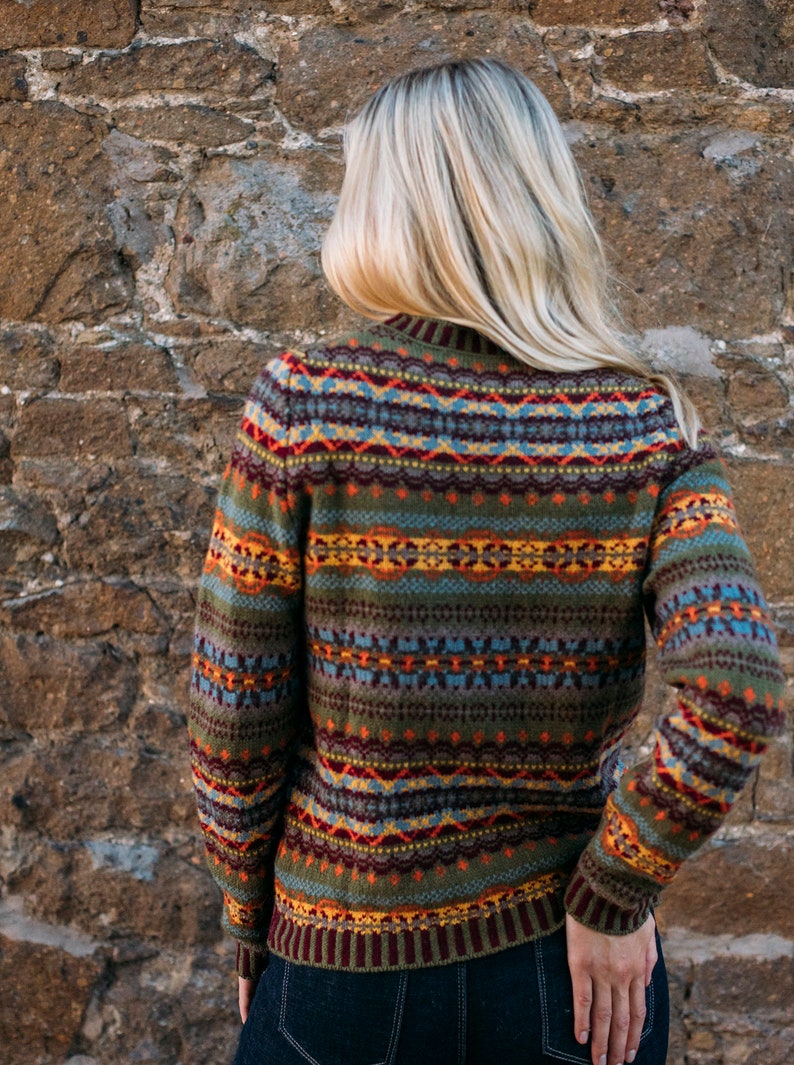 Fairisle Kinross Sweater by Eribe in Rowan Colour 100% Super Soft ...