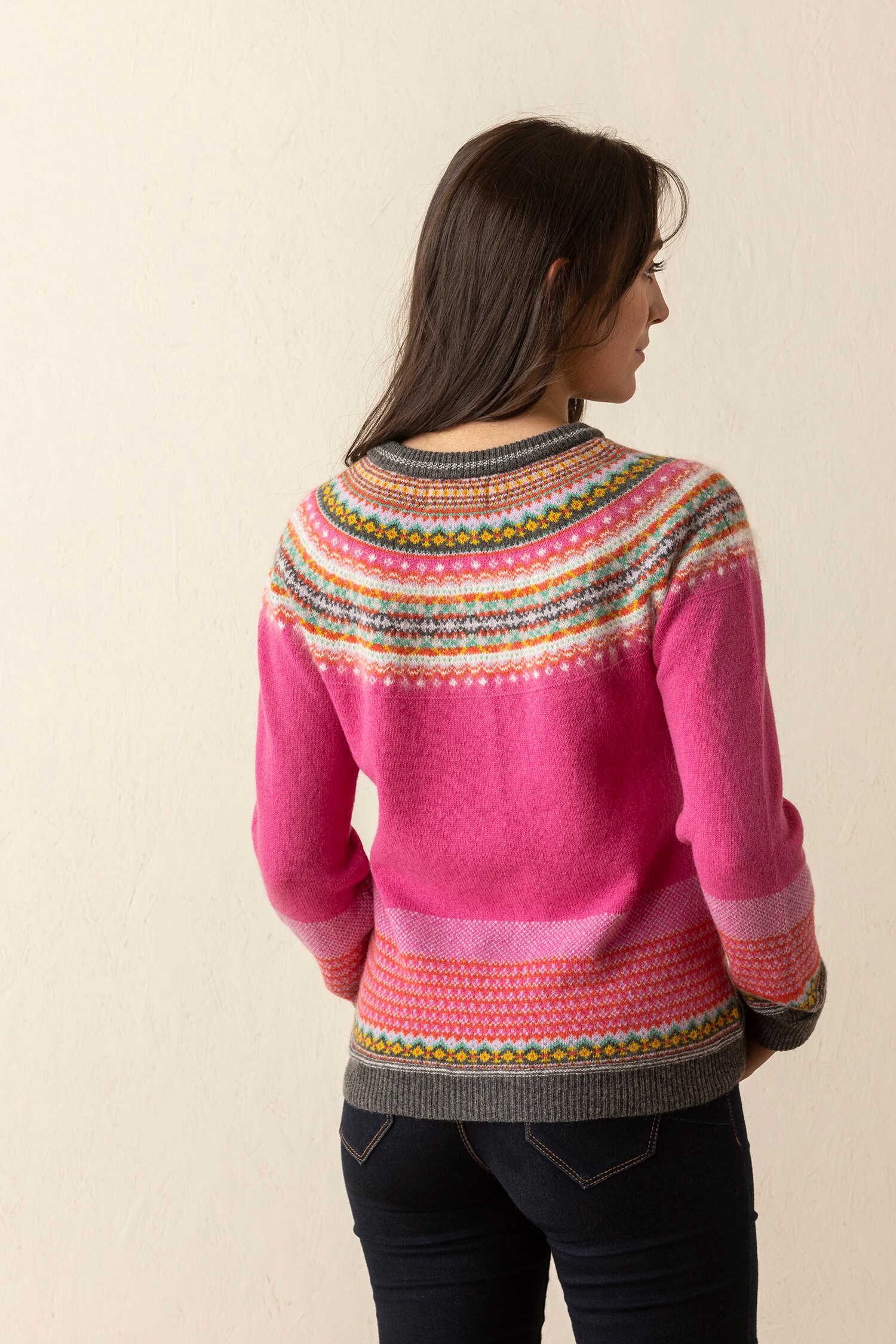 Alpine Sweater by Eribe in Fiesta 96% Lambswool With Angora Fairisle ...