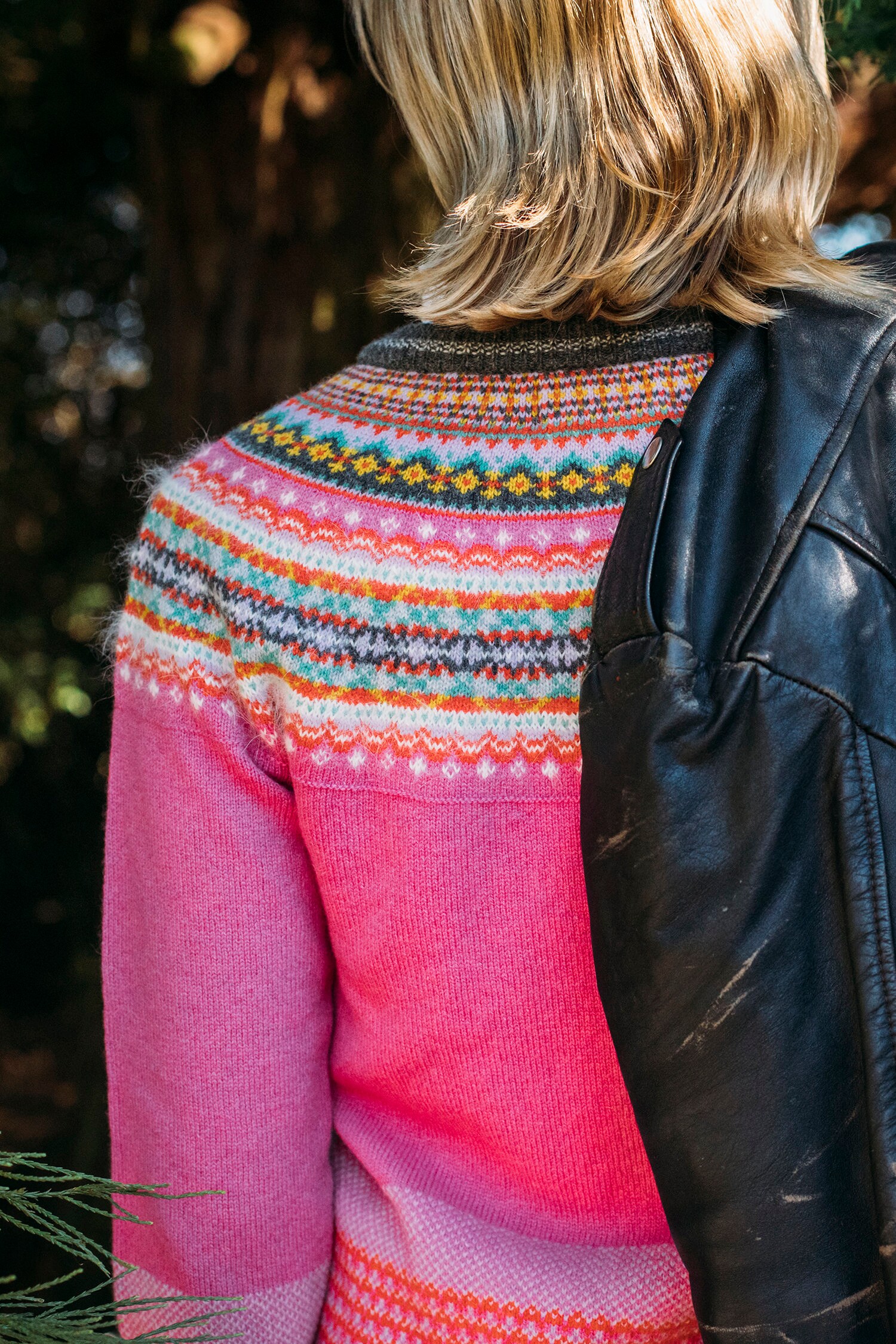 Alpine Sweater by Eribe in Fiesta 96% Lambswool With Angora Fairisle ...