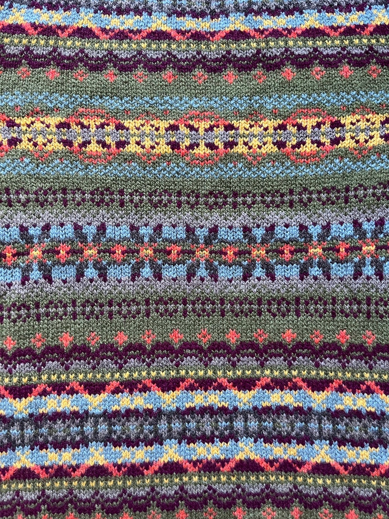 Fairisle Kinross Sweater by Eribe in Rowan Colour 100% Super Soft ...