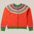Alpine Short Sweater by Eribe in Piccalilli 100% Lambswool Fairisle ...