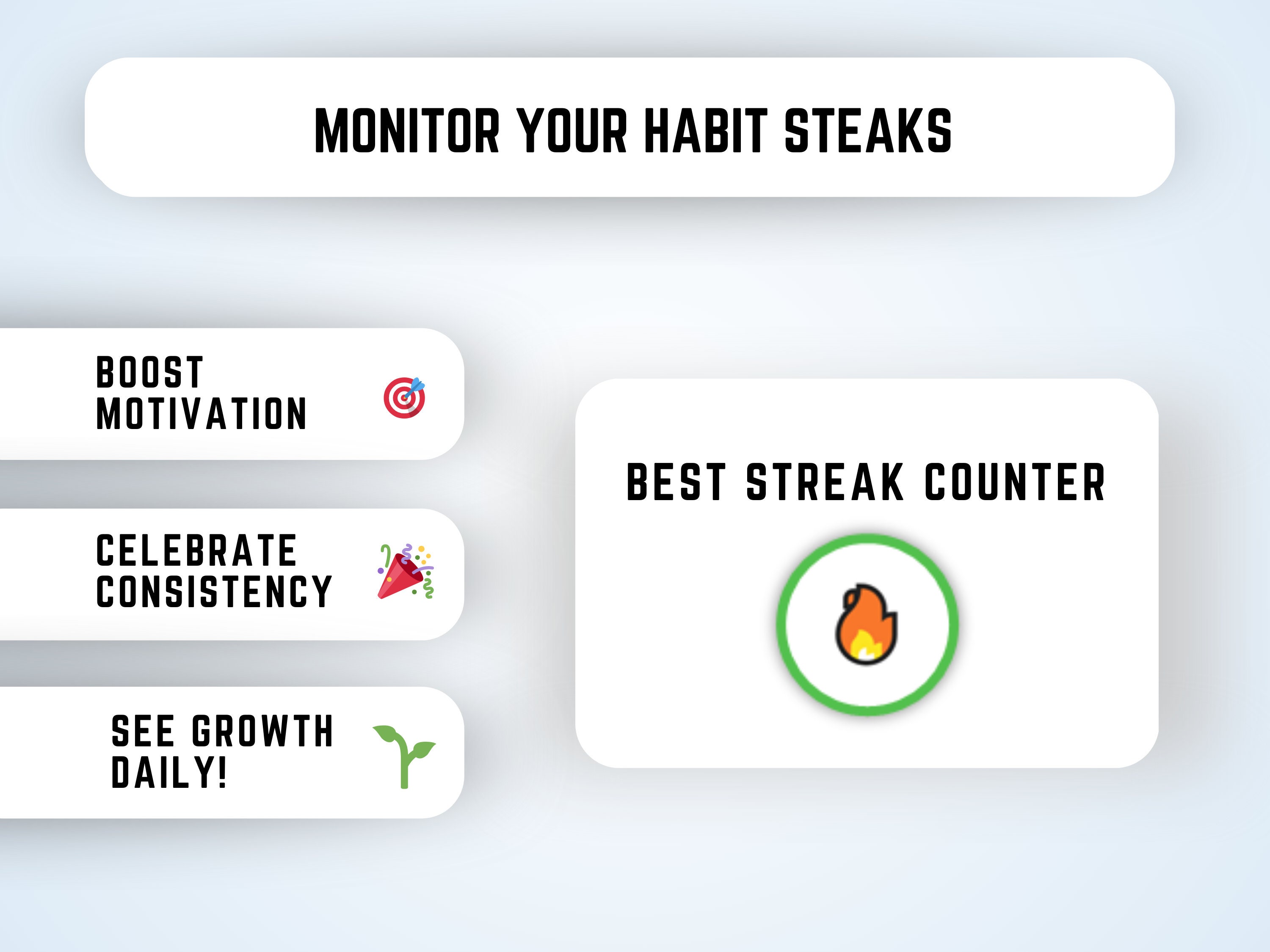 Simple Daily Habit Tracker With Checkboxes | Set Custom Daily Habits ...