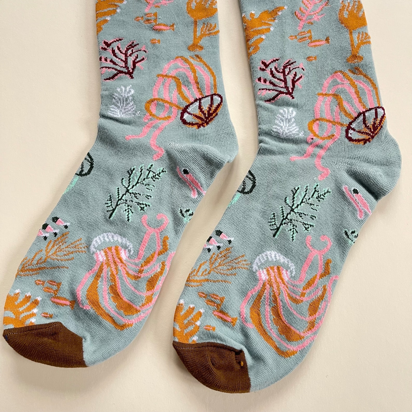 Ocean Sea Jellyfish Barnacle Reef Socks Birthday Gift / Fathers Day ...