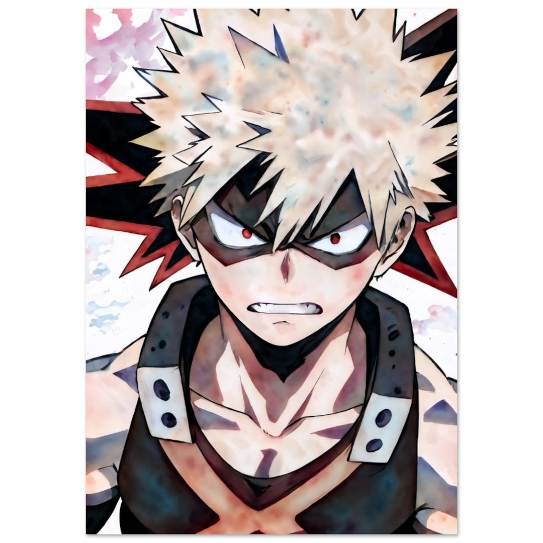 Katsuki Bakugo kacchan My Hero Academia Premium Matte Paper Poster - Etsy
