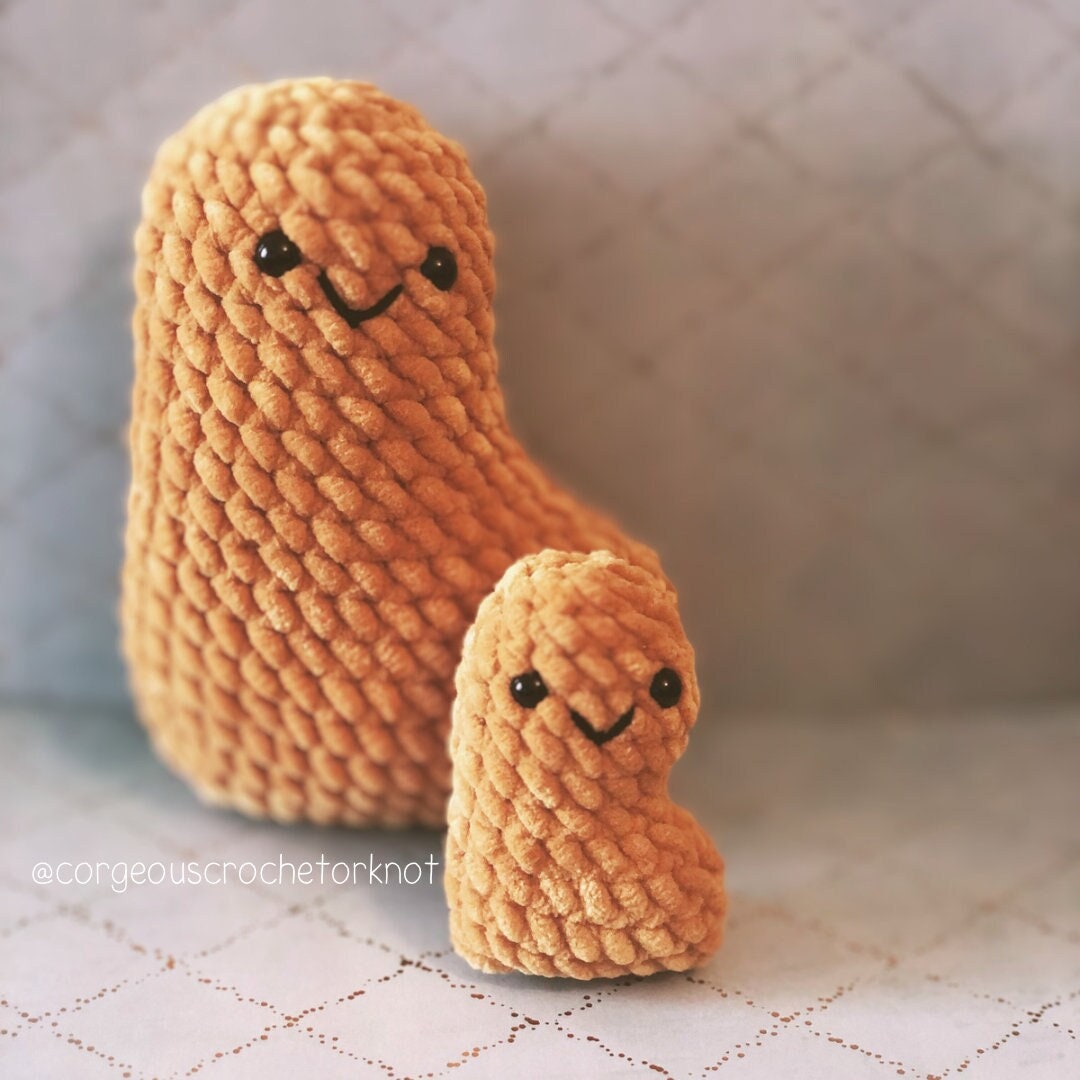 Chicken Nugget Plushie - Etsy