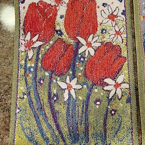 Set of 2 Vintage Swedish Ekelund Dish Towels Flower and - Etsy