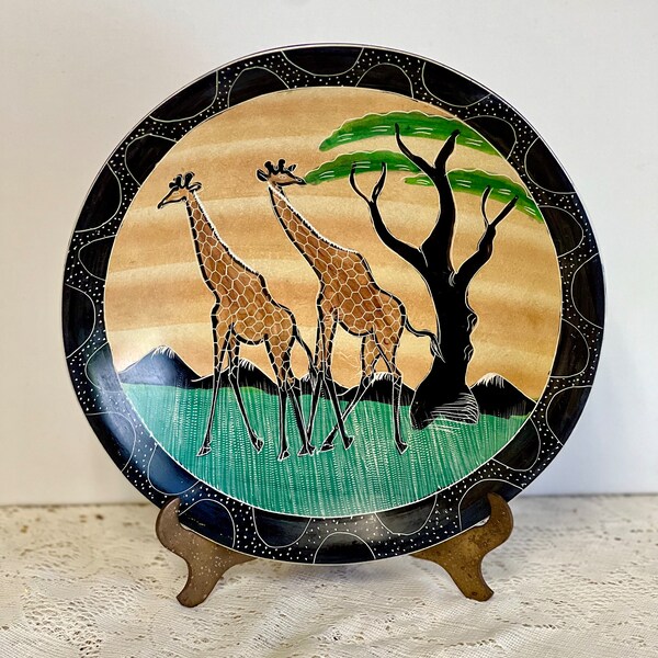 Kenya Carved Giraffe - Etsy