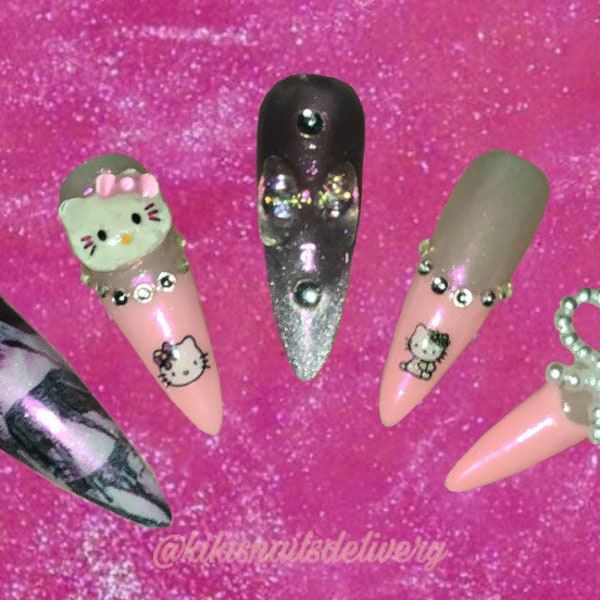 Melanie Martinez Portals Nails - Etsy