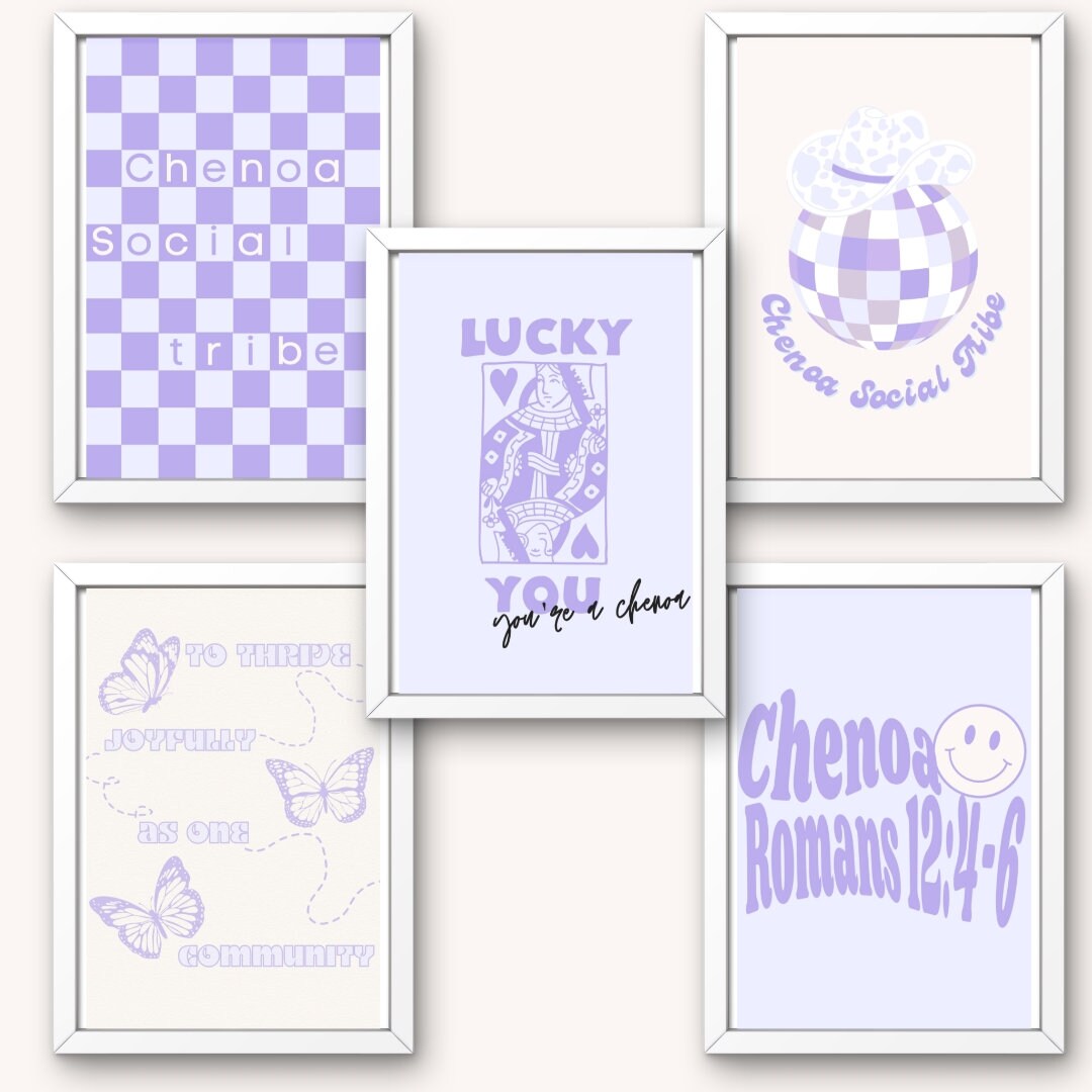 Chenoa Social Tribe 5 Poster Bundle - DIGITAL DOWNLOAD - Etsy