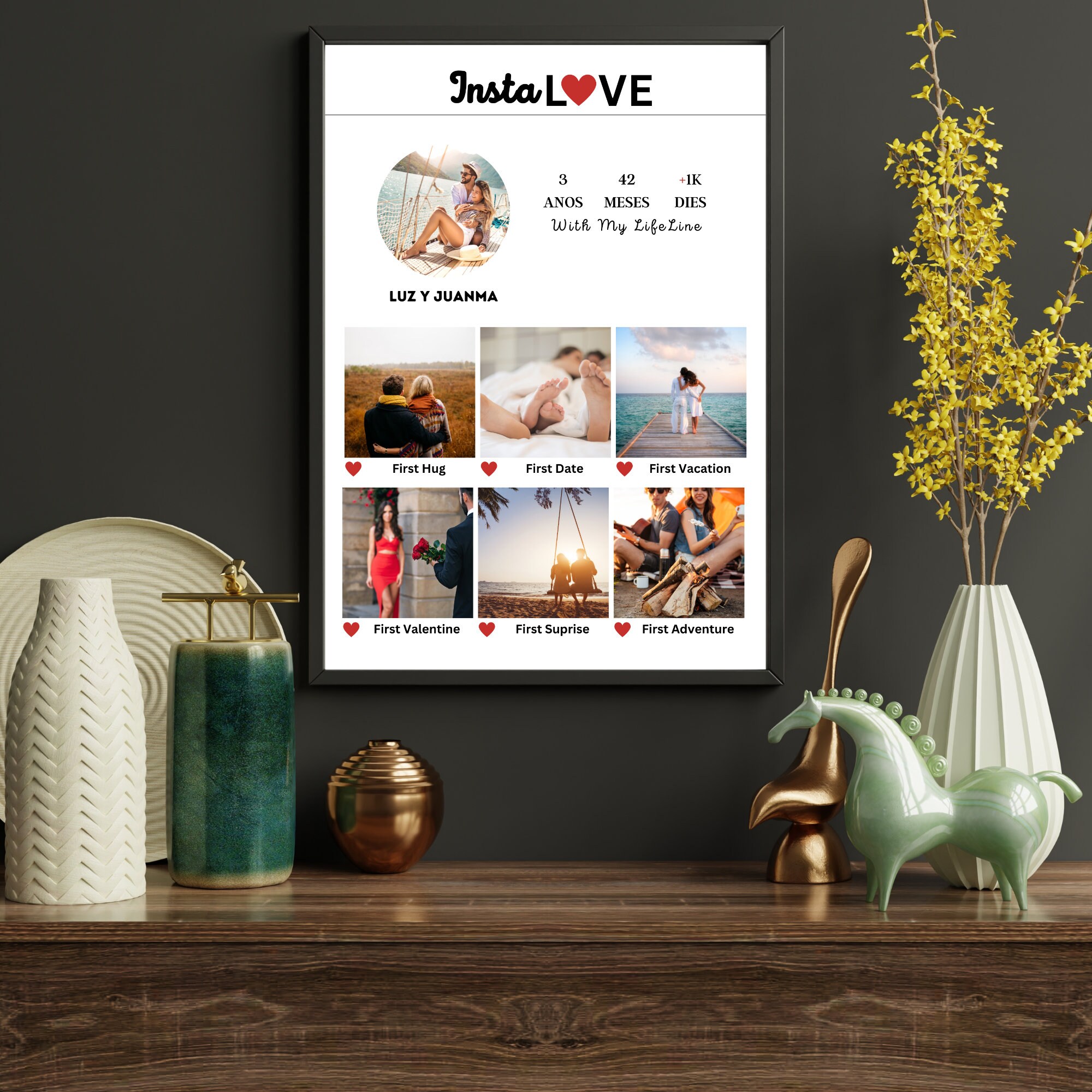 Crafting Personalized Insta-love Photo Frames: Cherish First Hugs ...