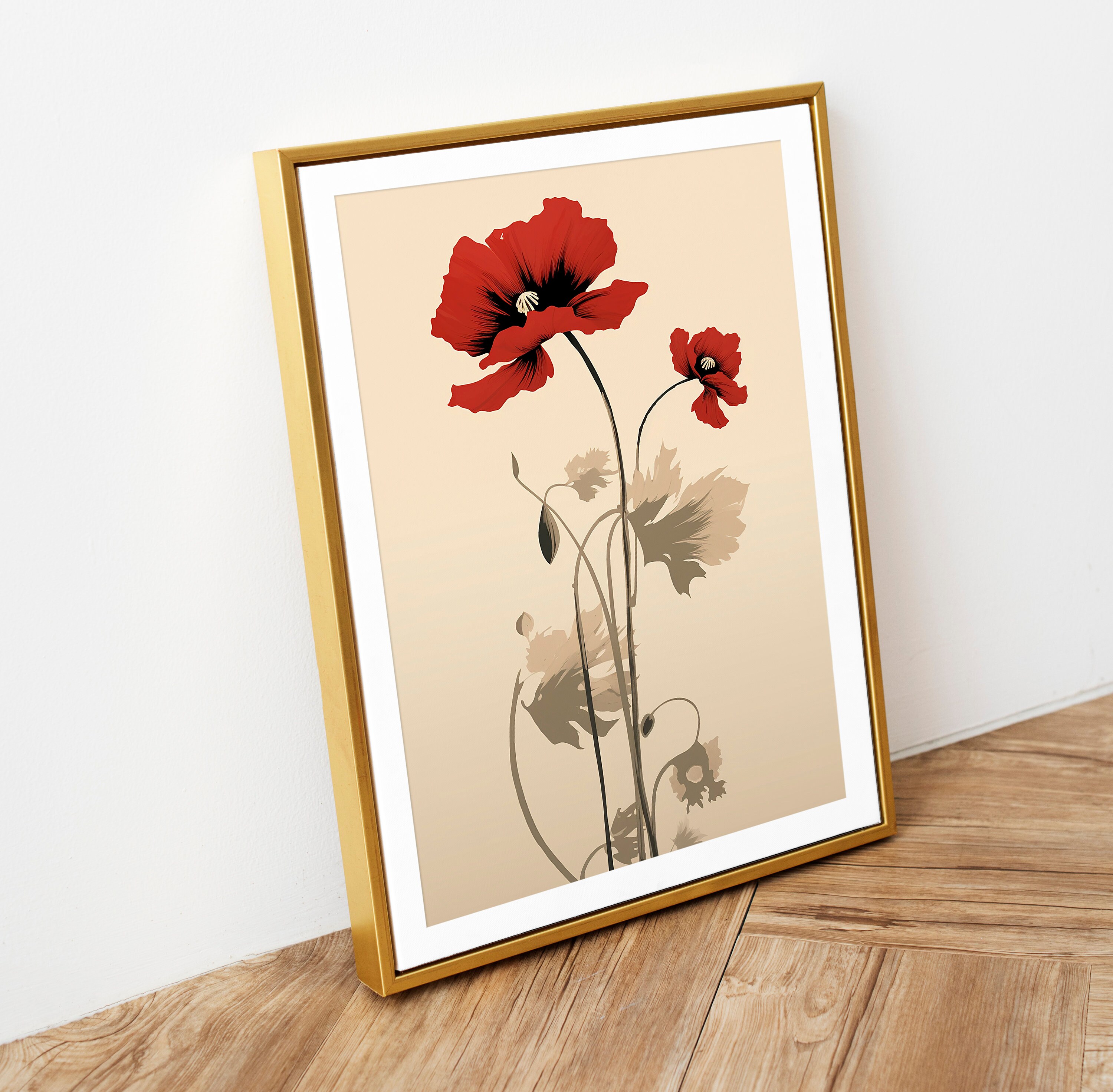 Red Opium Japanese Premium Matte Posters Wall Art - Etsy