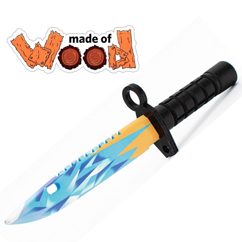 Wooden Knife Bayonet M9 A Must-have for Standoff 2 Fans and Cosplayers - Etsy
